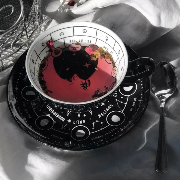 Cosmic Tea Cup & Saucer - Killstar – Yella Brick Road