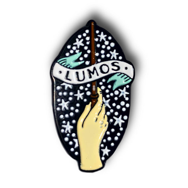 Harry Potter Lumos Enamel Pin Badge – Yella Brick Road